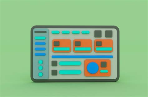 Premium Photo Minimal 3d Illustration Web Ui Or Ux Design Web Page