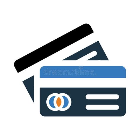 Card Mastercard Credit Card Mastercard Icon Stock Vector
