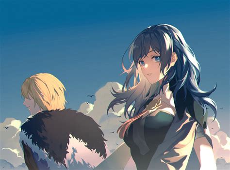 Byleth Byleth And Dimitri Alexandre Blaiddyd Fire Emblem And 1 More