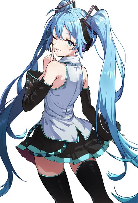 Hatsune Miku Vocaloid Drawn By Syaco21 Danbooru
