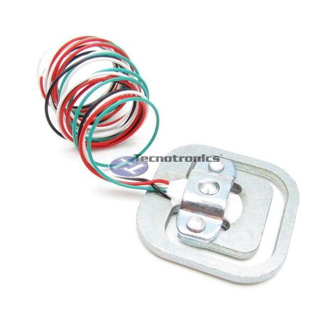 célula de carga sensor de peso 50kg para arduino tecnotronics
