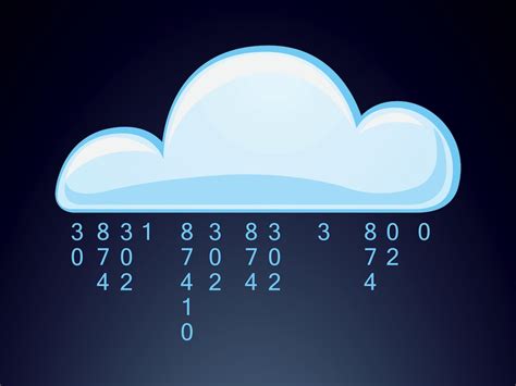 Digital Cloud Vector Art Graphics Freevector