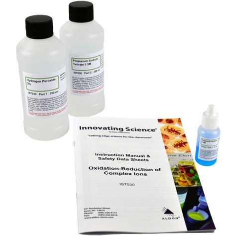 Oxidation Reduction Of Complex Ions Demonstration Kit Oxidation