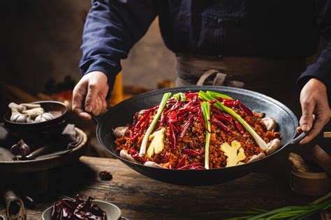 竹荪虾滑复古农家火锅中国菜系食品餐饮摄影汇图网