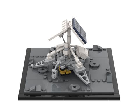 Lego Moc Surveyor 3 Moon Lander By Zeegiraf Rebrickable Build With Lego