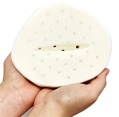 Light Weighted Soft Natural Latex Foam Triangle Foam Breast Form Envy