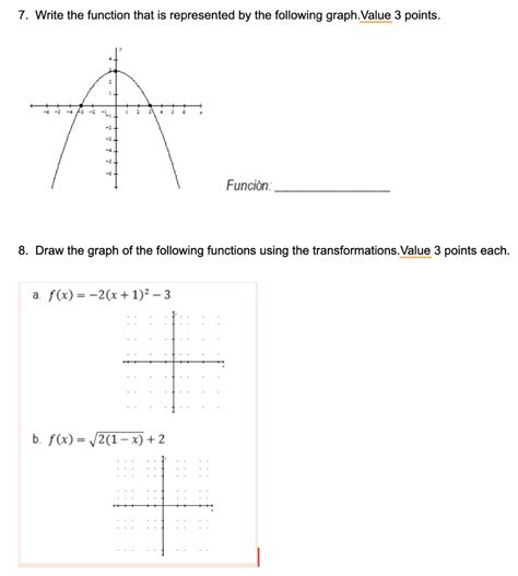 Solved Write The Function That Is Represented By The Chegg
