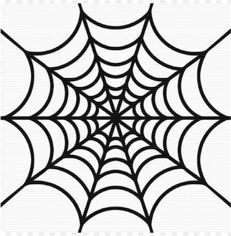 Cobweb With Spider Halloween Png Toppng