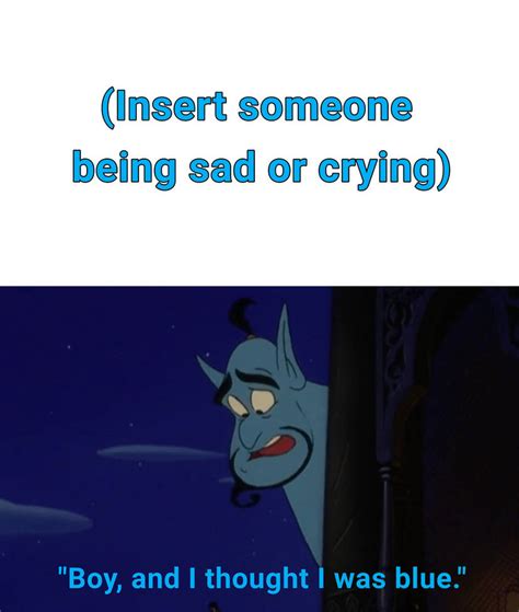 The Genie See Someone Blank Blank Template Imgflip