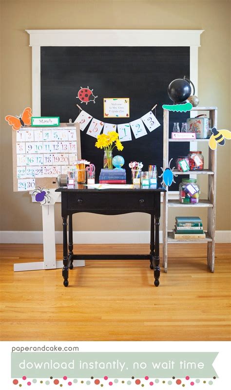 Rainbow Of Bugs Classroom Printables Teacher Supplies Etsy