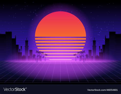80s Retro Future Wallpaper Drarchanarathi WALLPAPER