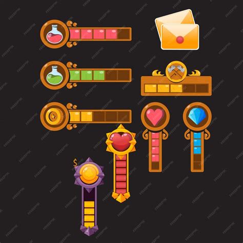 premium vector pixel game icon retro video games element arcade ui