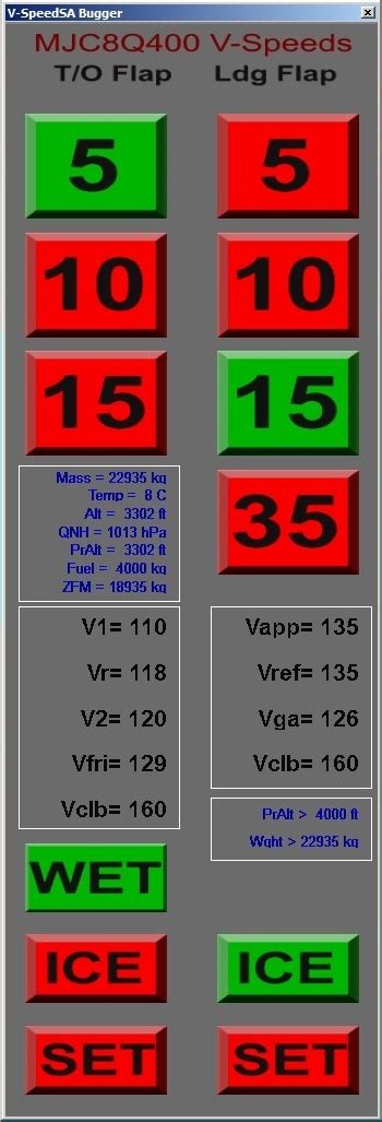 Standalone V Speed Calculator And Setter XML Gauge MJC8 Q400 Forums