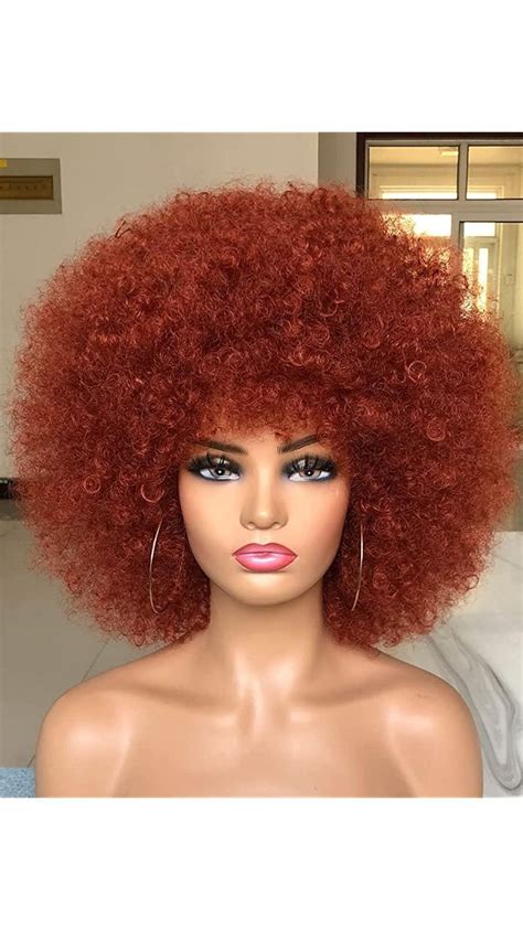 Annivia Afro Short Curly Wig Bouncy And Soft Wig For Black Women Daily