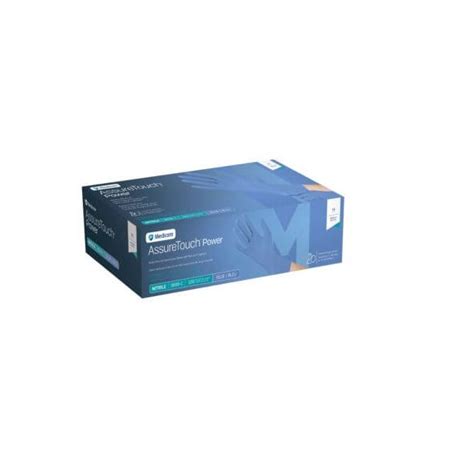 Medicom™ Assuretouch Power™ Extended Cuff Nitrile Gloves