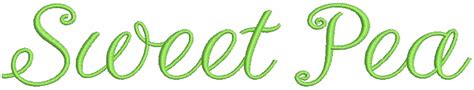 334 Paris Script Font Machine Embroidery Designs