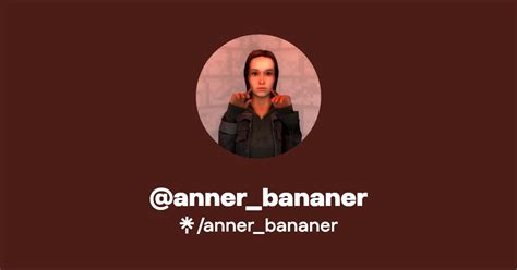 Anner Bananer Instagram Tiktok Linktree