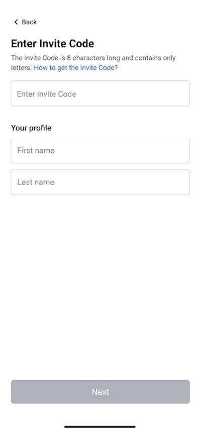 Use Invite Codes To Join An Organization