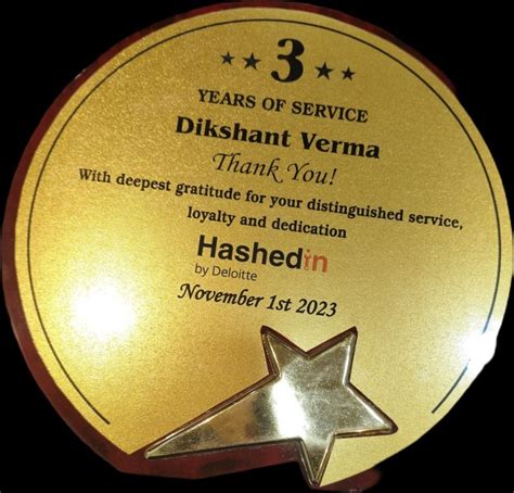 dikshant v on linkedin 3yearmilestone hashedinbydeloitte