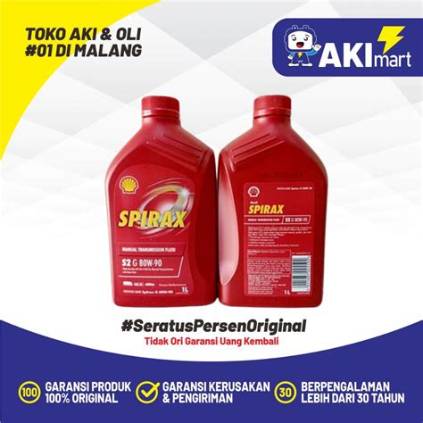 Jual Oli Gardan Shell Spirax S2 G 80W90 1 Liter Oli Gardan Shopee