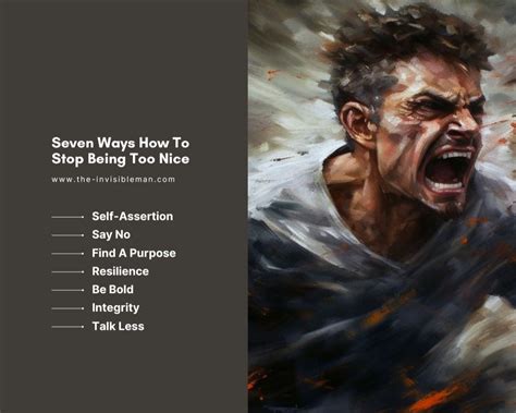 Stop Being Nice! And If You Aren't Sure, Here Is The Why And How. — The ...