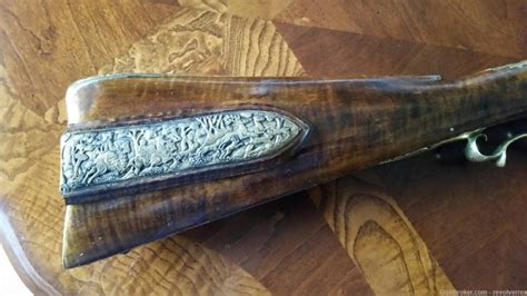 Custom Penn Percussion Or Flintlock Rifle Black Powder Rifles And Muzzleloader Rifles At