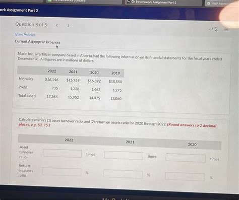 Solved W Ch 9 Homework Assignment Part 2 Bnwp Assessment
