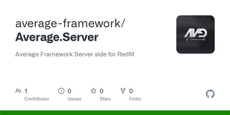 GitHub Average Framework Average Server Average Framework Server