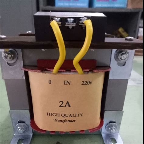 Jual Trafo Isolasi Input 220v Output 220v 2a Terminal Acrylic Rj04 Shopee Indonesia
