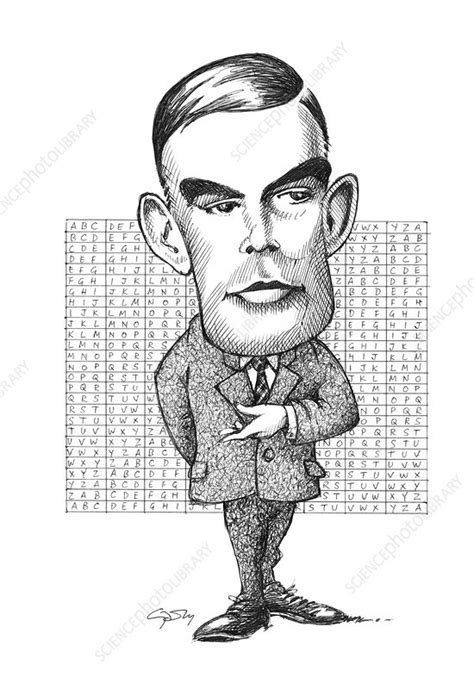 Alan Turing British Mathematician Stock Image C008 8823 Science