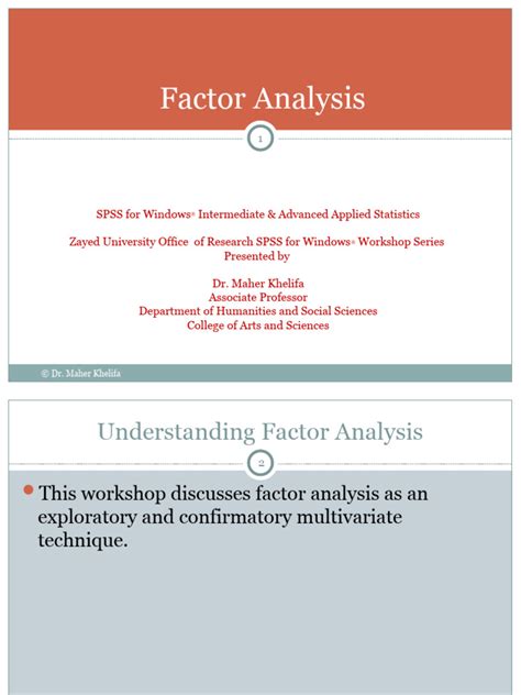 factor analysis pdf factor analysis principal component analysis