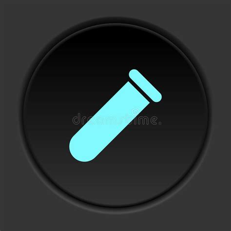 round button icon lab glassware button banner round badge interface