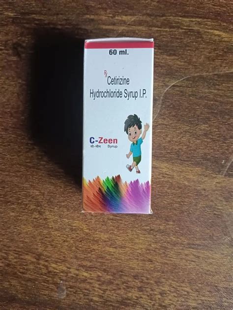 Cetirizine Hydrochloride Syrup 60 Ml At Best Price In Bengaluru Id