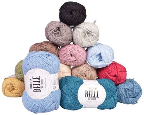 Drops Belle Garn - Köp billigt Belle bomulls- och lingarn online - Rito.se