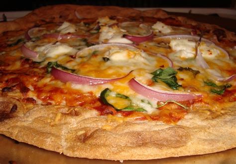 Naan Bread Veggie Pizza
