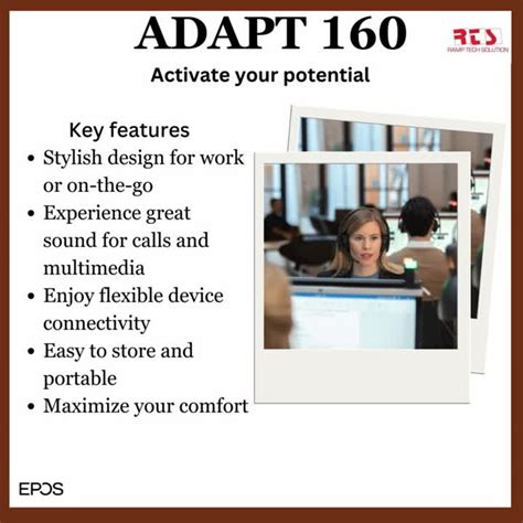 Ramp Tech Solution On Linkedin Epos Rts Adapt160 Headset