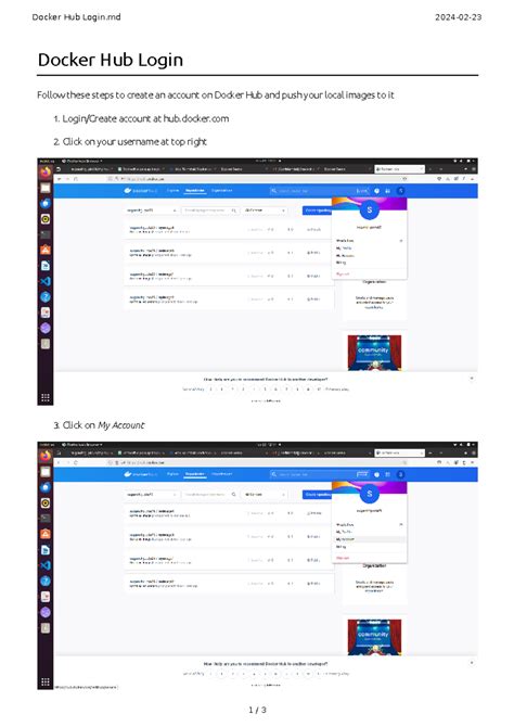 Docker Hub Login Machine Learning Techniques Logincreate Account At Hubdocker 2 Click On