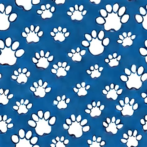 Dog Paw Prints Seamless Pattern · Creative Fabrica