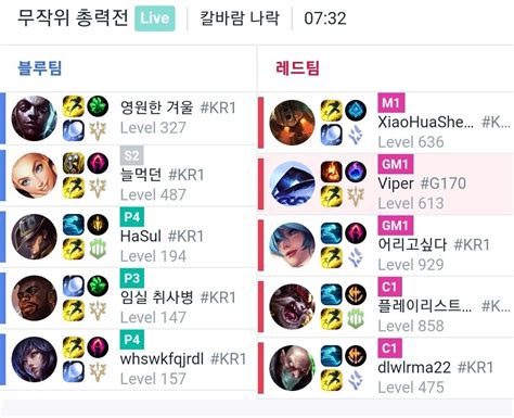 24 한화 칼바람중이네 롤 리그 오브 레전드 에펨코리아