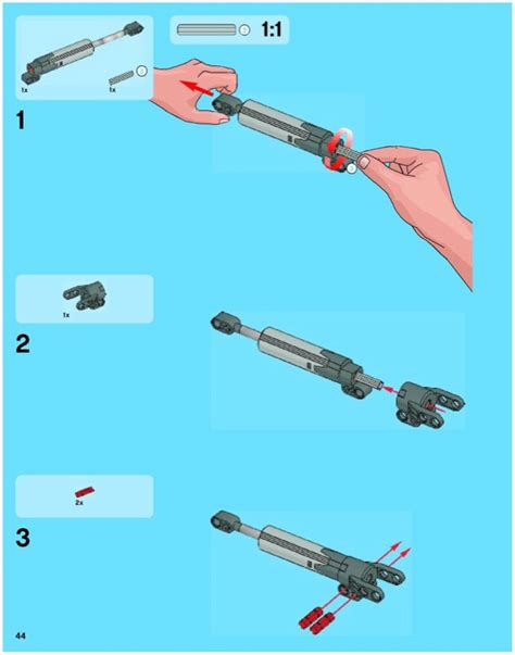 Lego Instructions For Set 42006 Excavator Technic {none}
