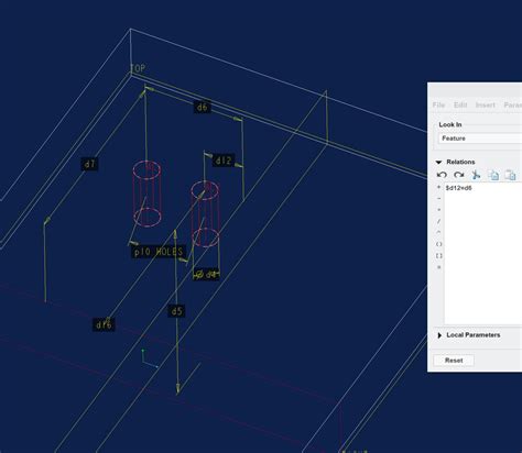 Creo 70 Pattern Type Table Relation Error Ptc Community