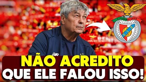 MINHA NOSSA OLHA O QUE ELE DISSE DO BENFICA Técnico do Dínamo Kiev
