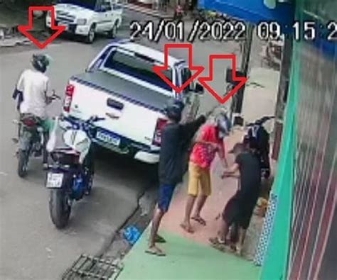 Notícias Três Bandidos Chegam De Moto E Assaltam Comerciante Na Porta