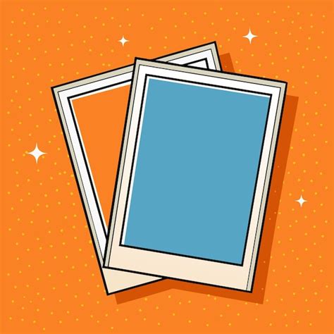 Premium Vector Realistic Blank Photo Frame