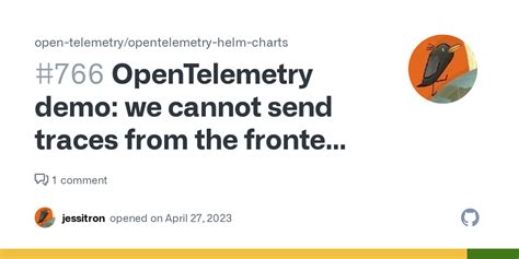 Opentelemetry Demo We Cannot Send Traces From The Frontend Through