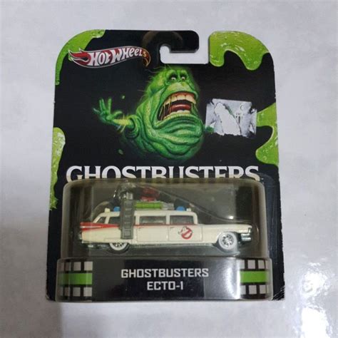 Hot Wheels Retro Entertainment Ghostbusters Ecto 1 Shopee Malaysia