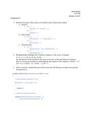 CSC 130 Assignment 3 Docx Seda Alioglu CSC 130 October 4 2019
