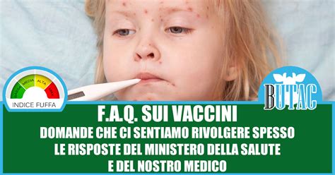 Faq Sui Vaccini Butac Bufale Un Tanto Al Chilo