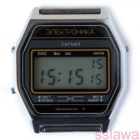 часы Электроника 52 СИГНАЛ Сделано в СССР vintage soviet watch ...