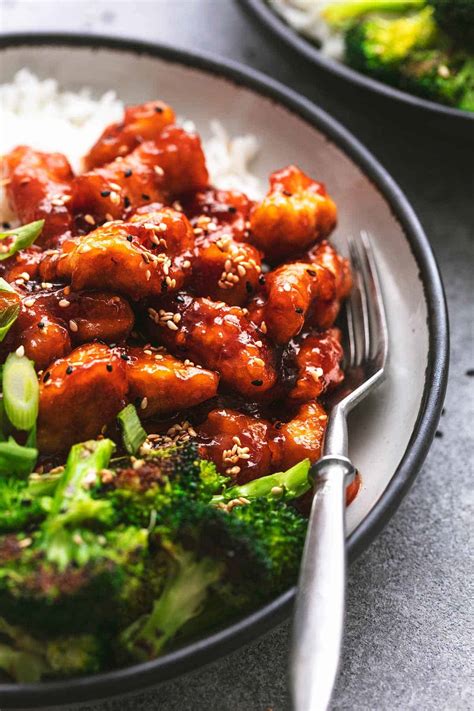 Sticky Sesame Chicken Creme De La Crumb
